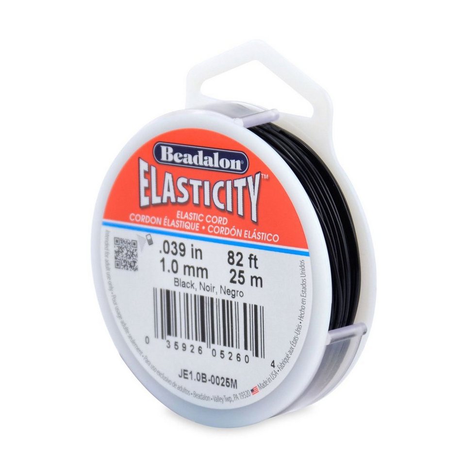 Selva Technik Werkzeugset Elastischer Faden Stretch Cord Nylon Schwarz