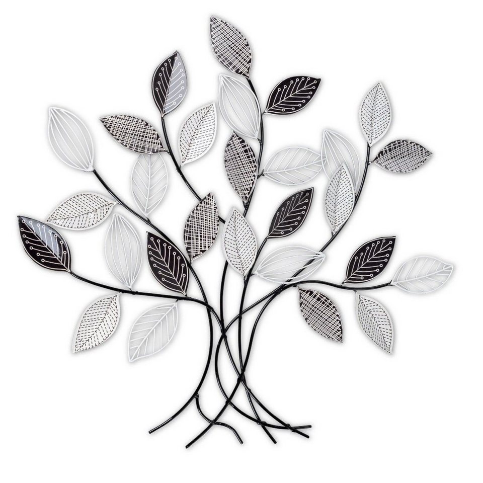 Formano Wanddekoobjekt Mehrfarbig B54cm H54cm Metall