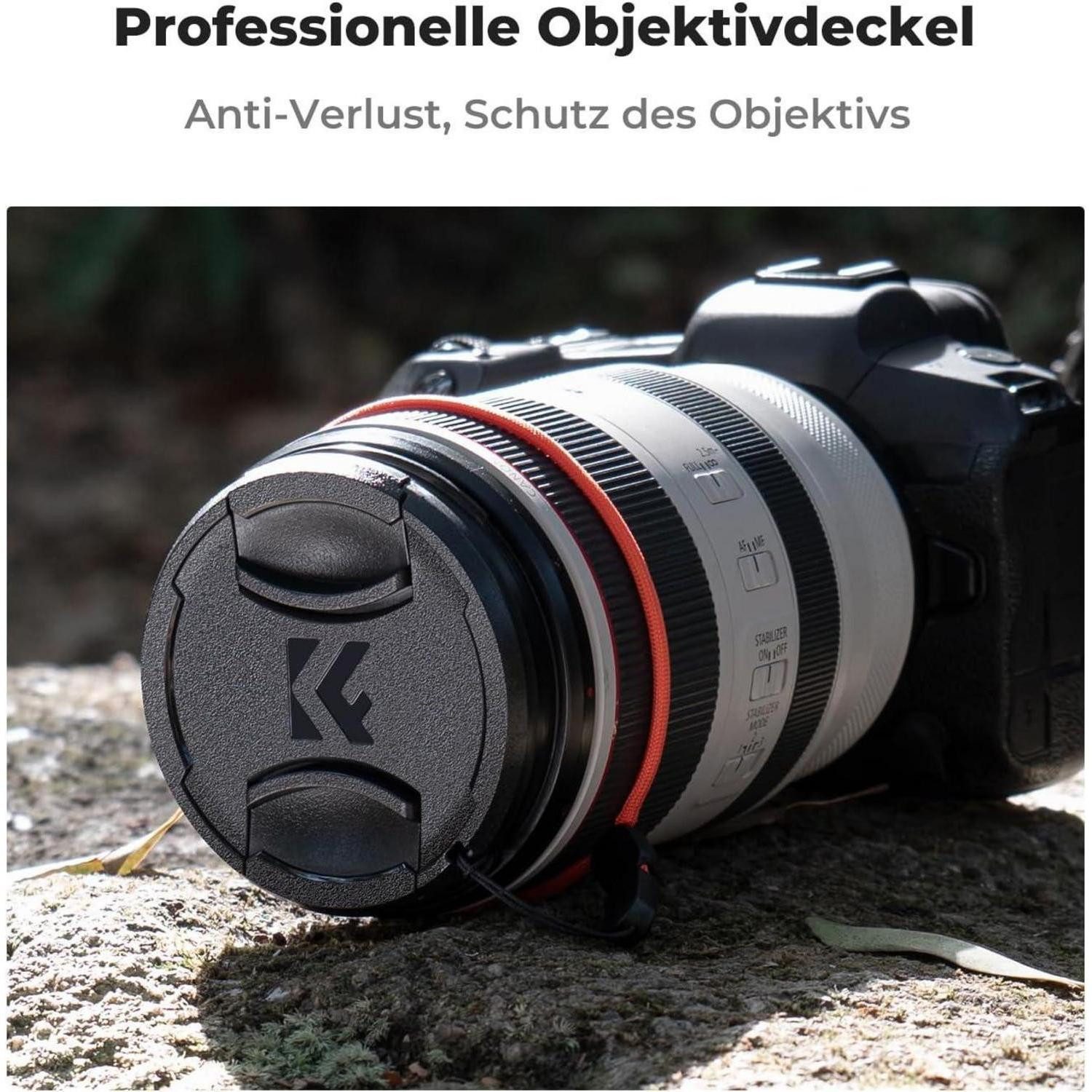 LuxusKollektion Nano K-Serie 77mm UV Filter mit Objektivdeckel und ...