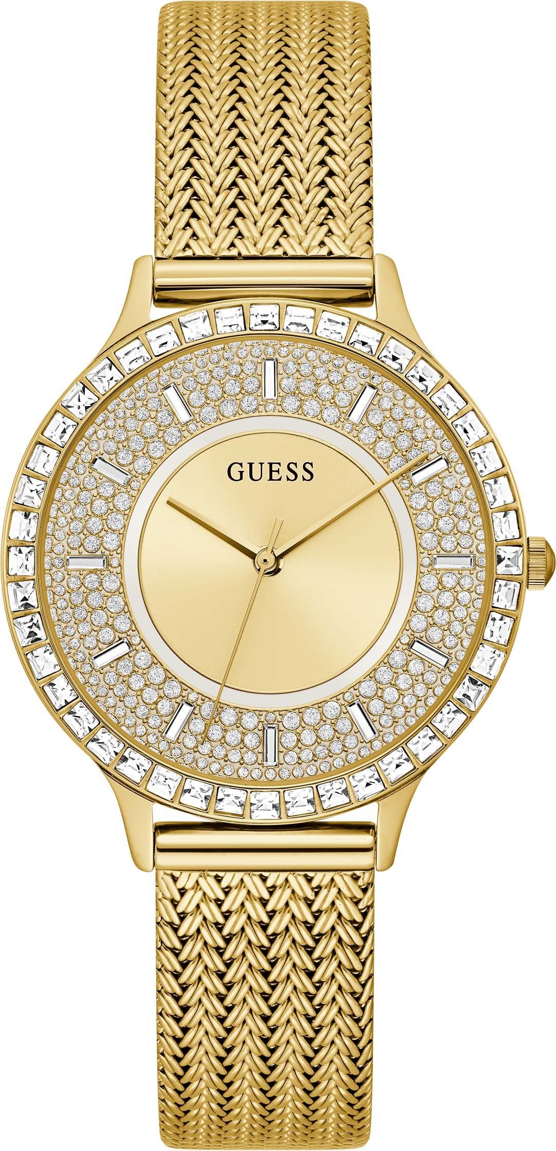 Goldene Guess Damenuhren kaufen » Guess Gold Damenuhren | OTTO