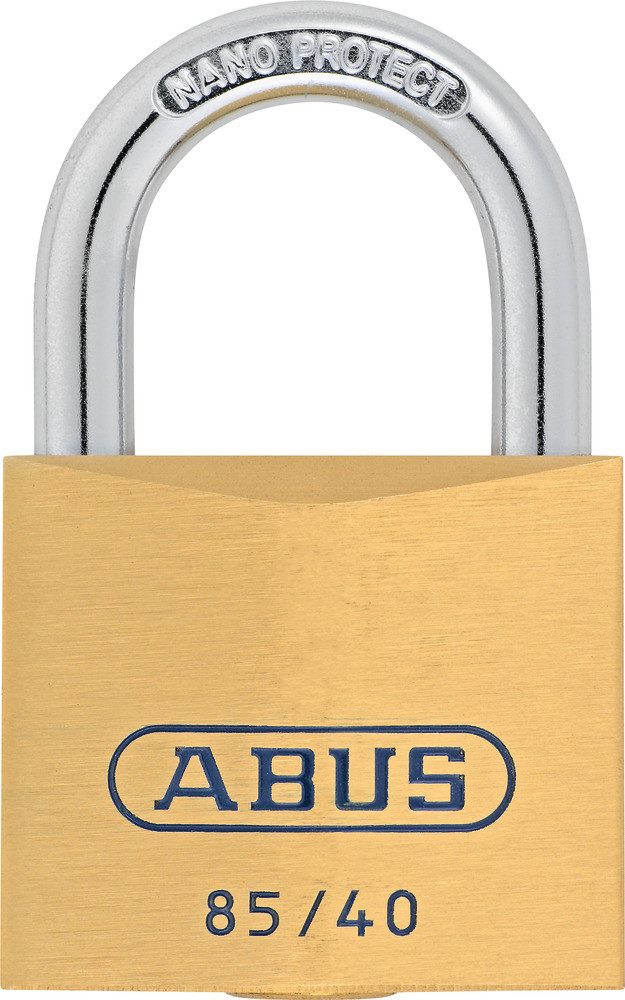 ABUS Vorhängeschloss ABUS Hangschloss Messing 85/40 gl.-577