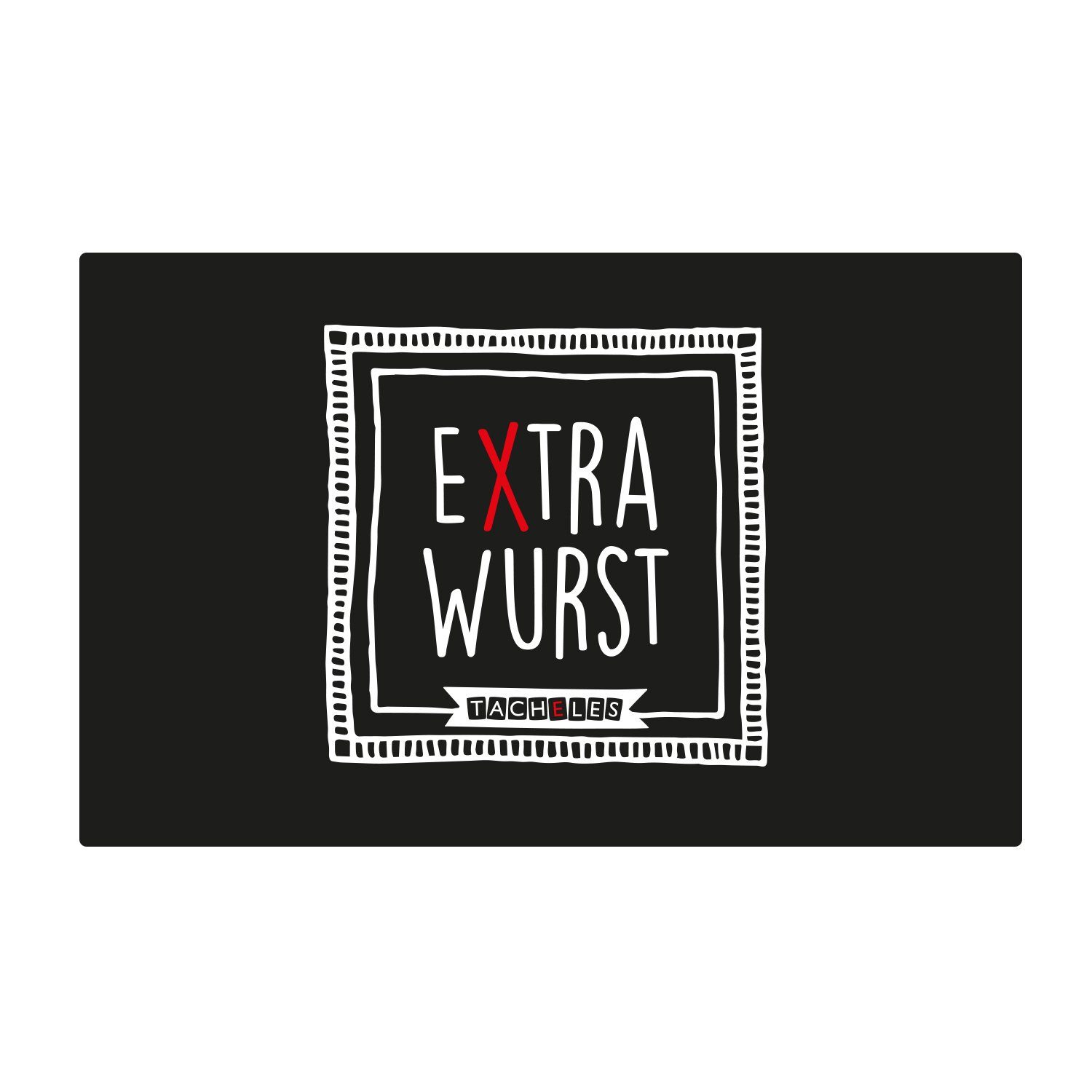 United Labels® Lunchbox Tacheles Brotdose Extrawurst Lunchbox