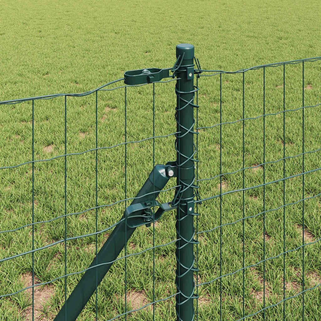vidaXL Gartenzaun Ground Fix Geschweißter Drahtzaun 10 x 0,6 m (B x H ...
