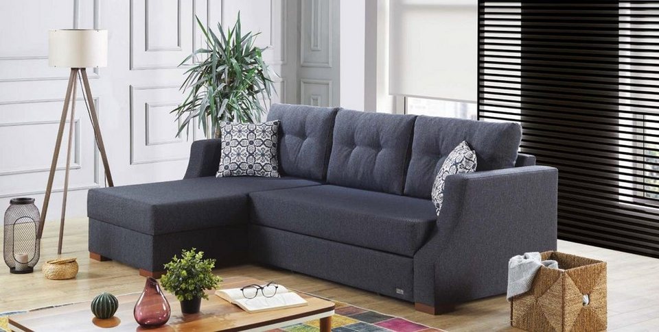 Jvmoebel Ecksofa Sofa Designer Sofa Mit Bettfunktion Schlafsofa