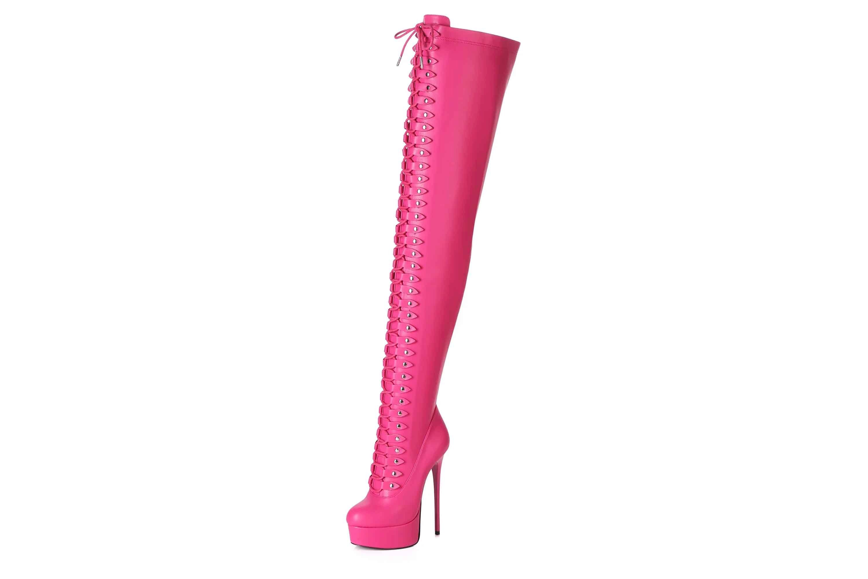 Giaro [D2C] MOUCHARD FUCHSIA MATTE Stiefel