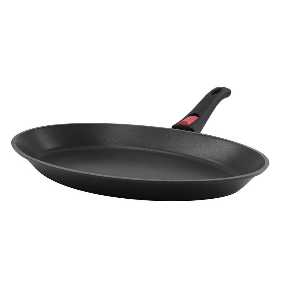 Kelomat Fischpfanne Fischpfanne Oval Induktion Profi Stahl 1 Tlg