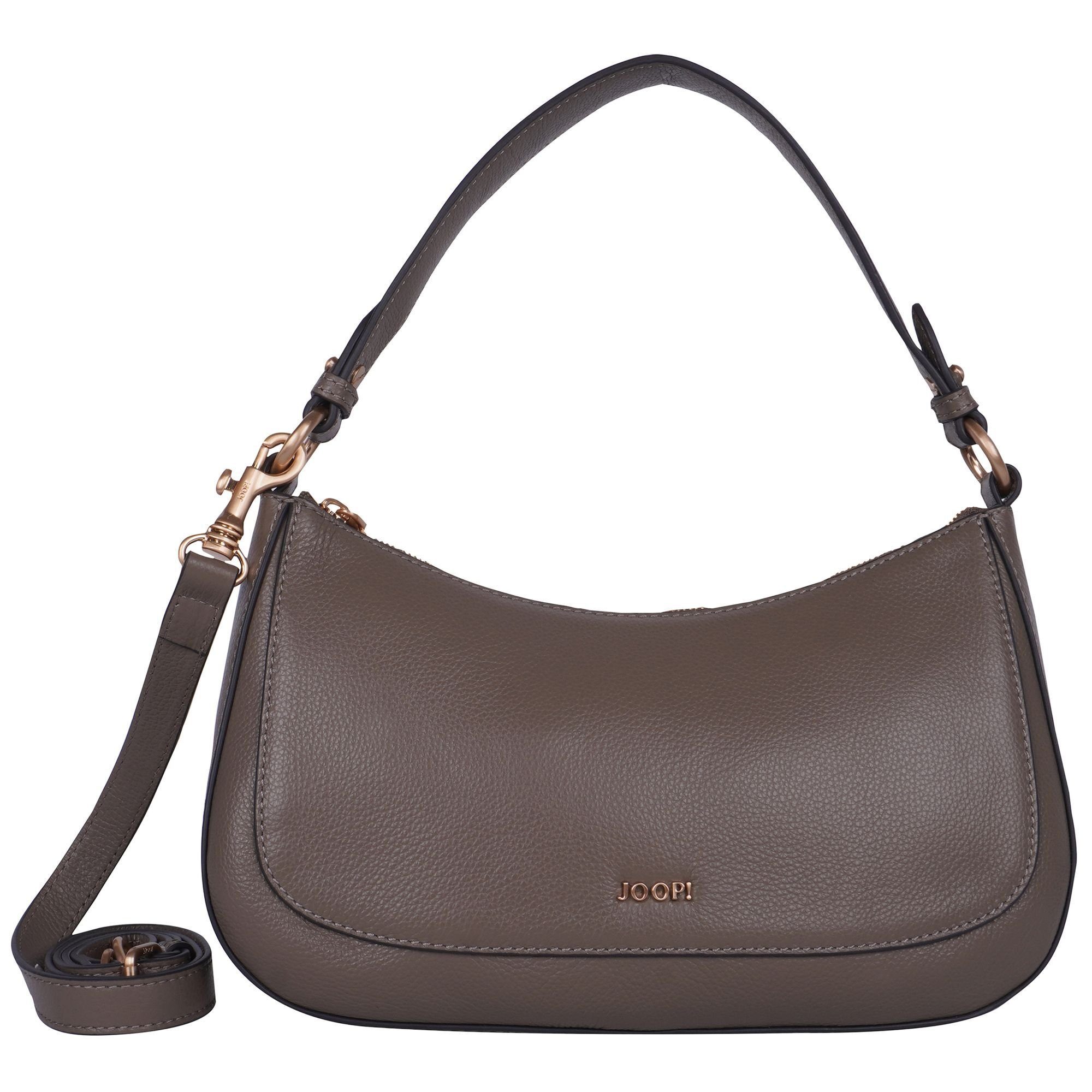 Joop! Schultertasche Estate, Leder, Verschlussarten: offen