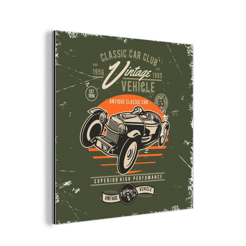 Muchowow Metallbild Oldtimer Oldtimer Auto 1 St Alu Dibond