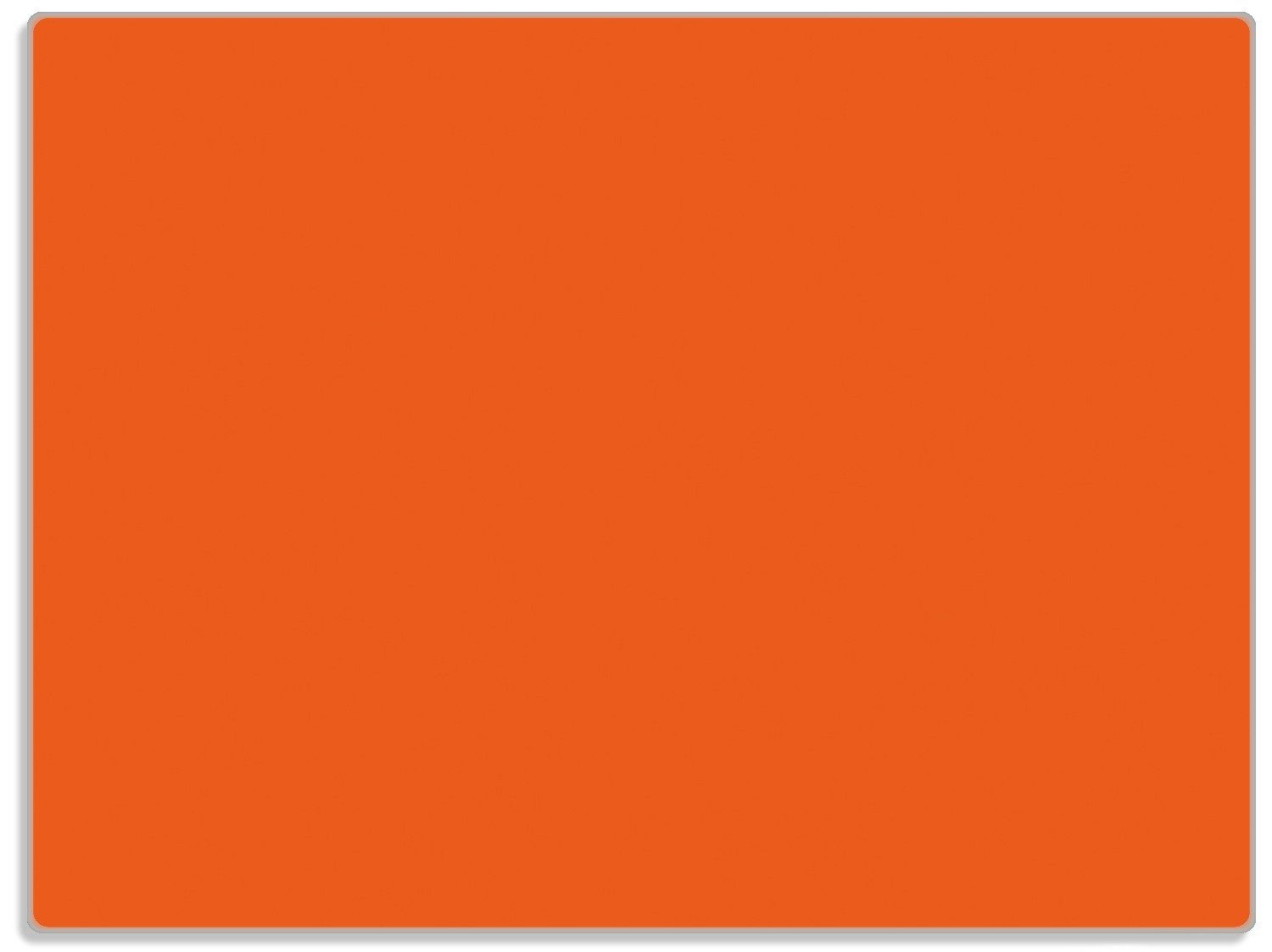 Wallario Schneidebrett Orange Esg Sicherheitsglas Inkl Rutschfester