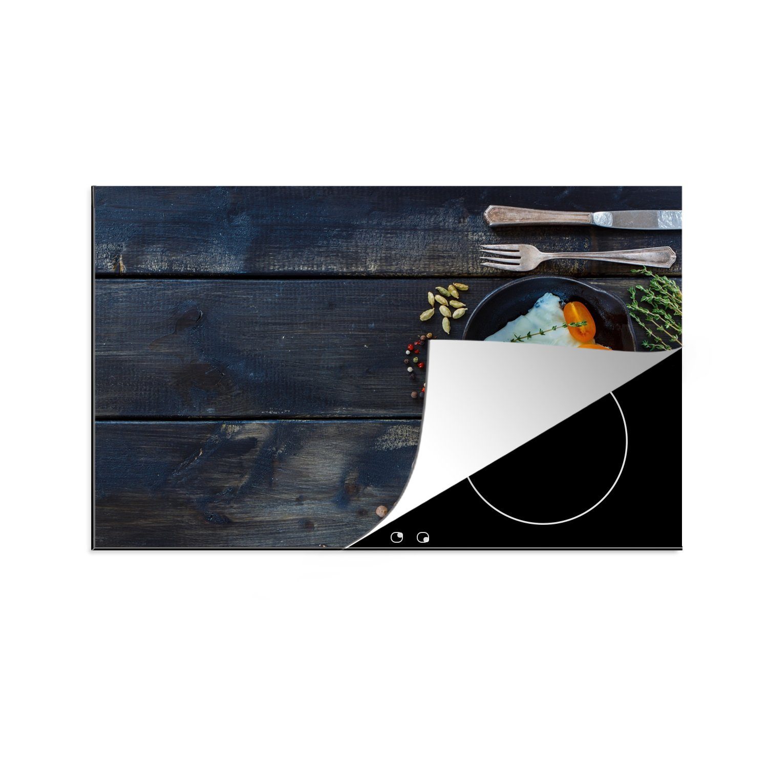 Muchowow Herdblende Abdeckplatte 76x515 Cm Ei Kochen Frühstück