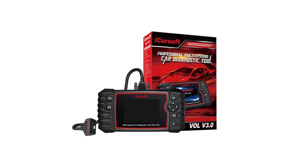 iCarsoft OBD2-Diagnosegerät »VOL V3.0 professionelles Diagnosegerät für ...