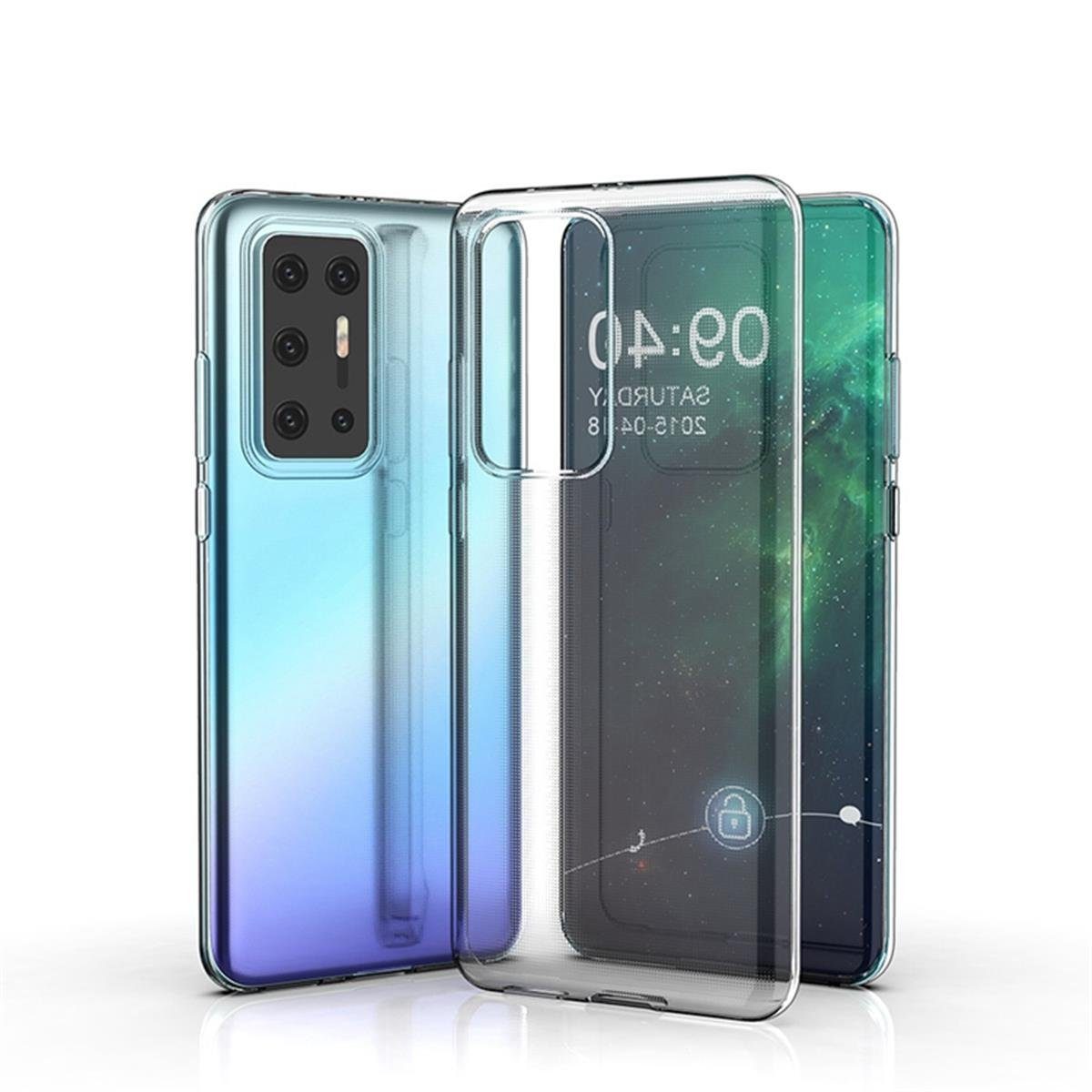 CoverKingz Handyhülle Huawei P40 Pro Handyhülle Silikon Cover ...