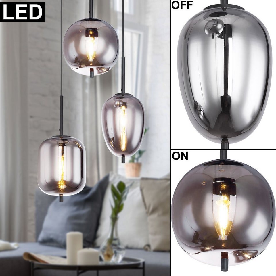 Etc Shop Pendelleuchte Decken Pendel Leuchte Wohn Zimmer Retro
