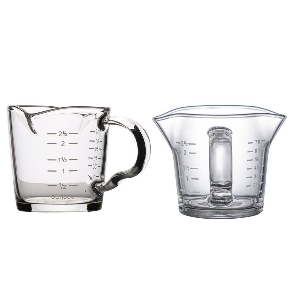 Felixleo Vorratsdose 2er Set Messbecher Measuring Cups 1l Meßbecher