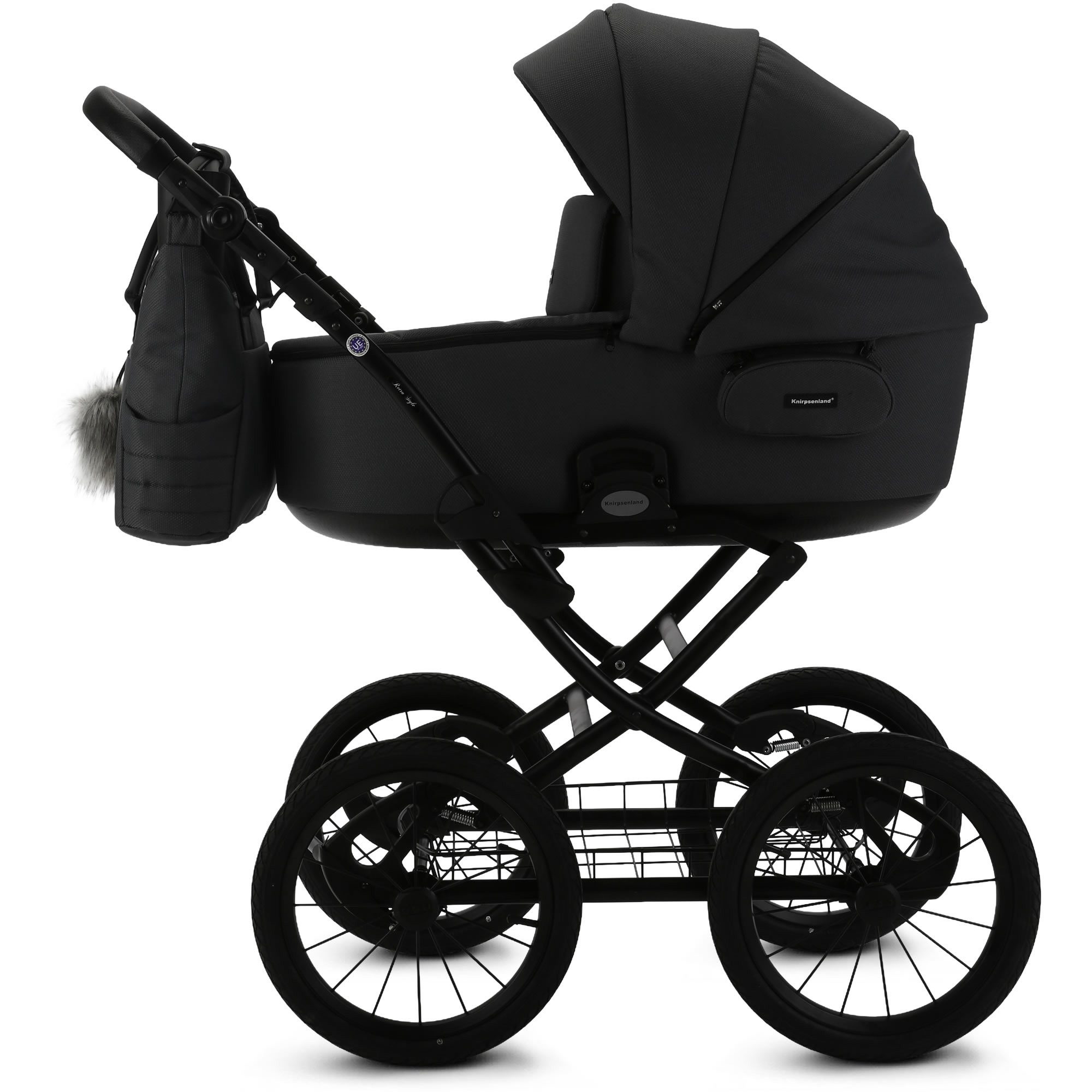 Knirpsenland Kombi-Kinderwagen Retro Style 2in1 inkl. Sportwagen ...