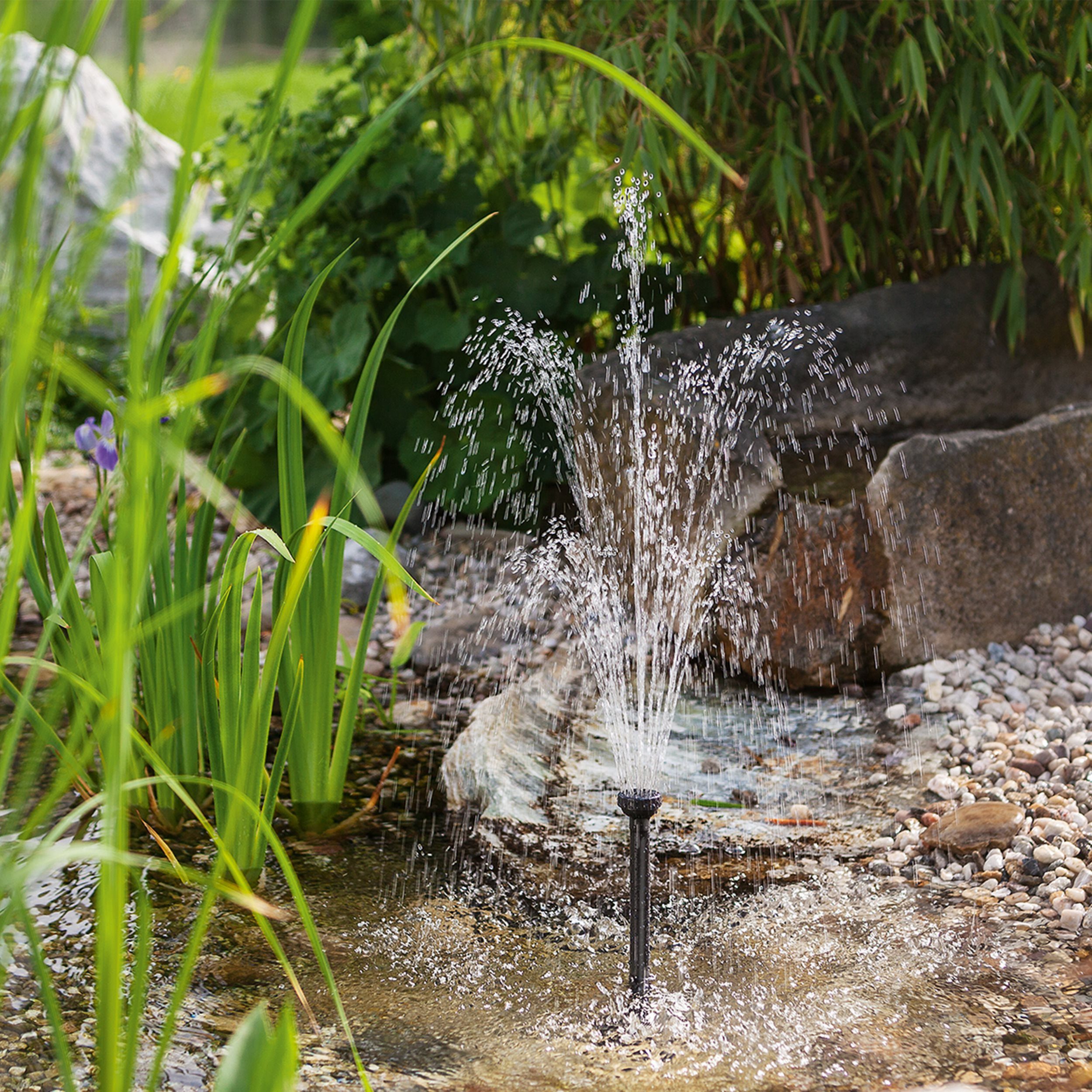 esotec Teichfilter 8/380 Solar Unterwasserfilter-Set 380l/h Filterpumpe ...