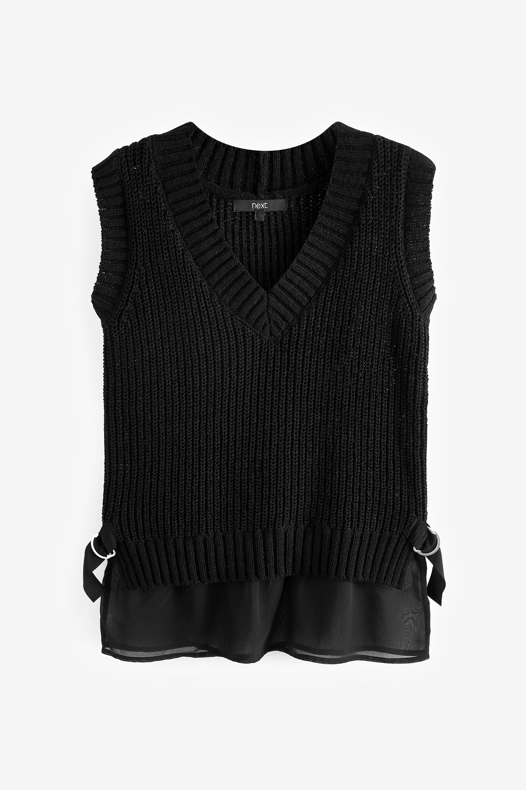 Next Stricktop Trägertop Mit V Ausschnitt 1 Tlg Aktuelles Design Aus