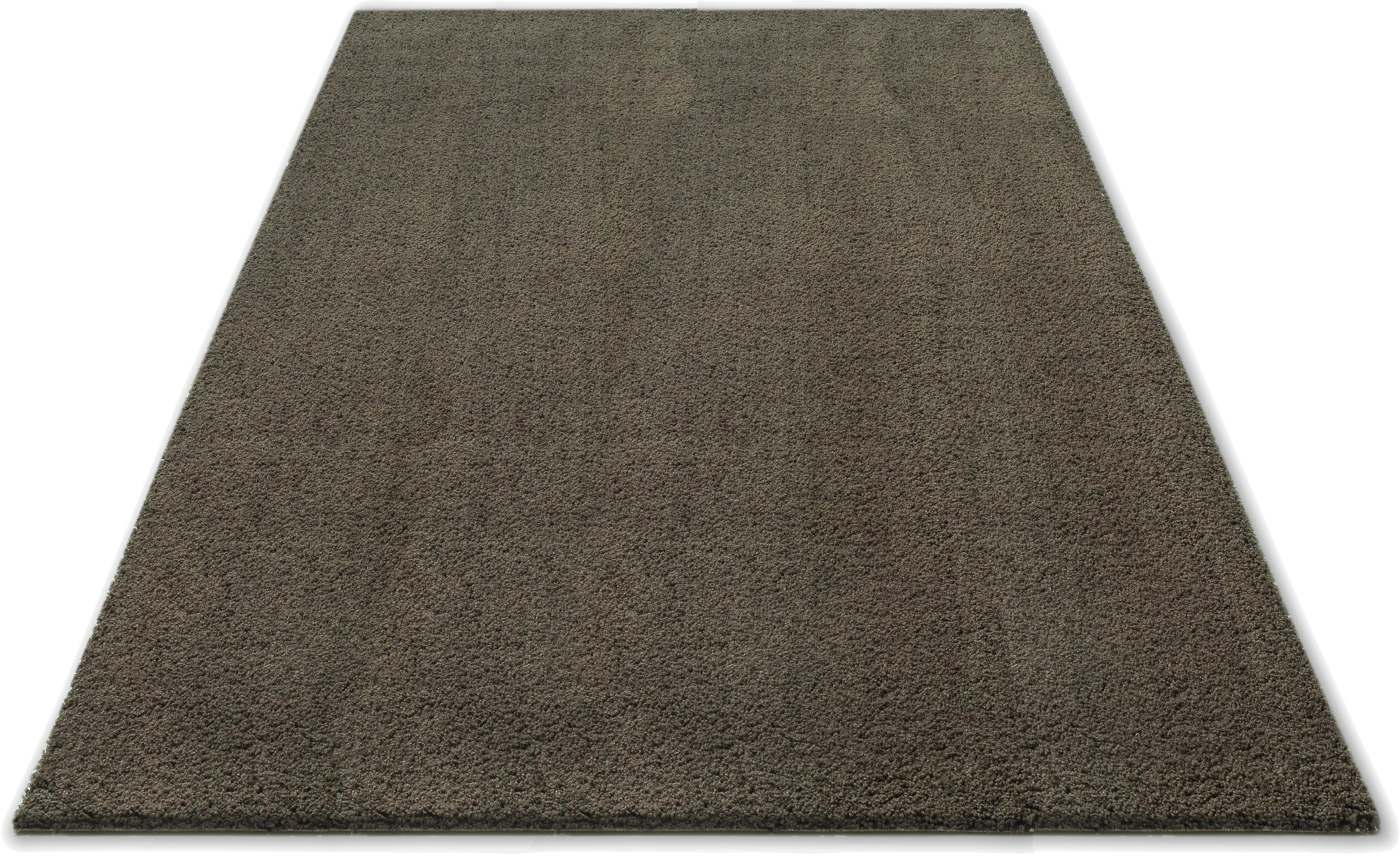 Teppich Ariane Home Affaire Rechteckig Höhe 21 Mm Uni Farben