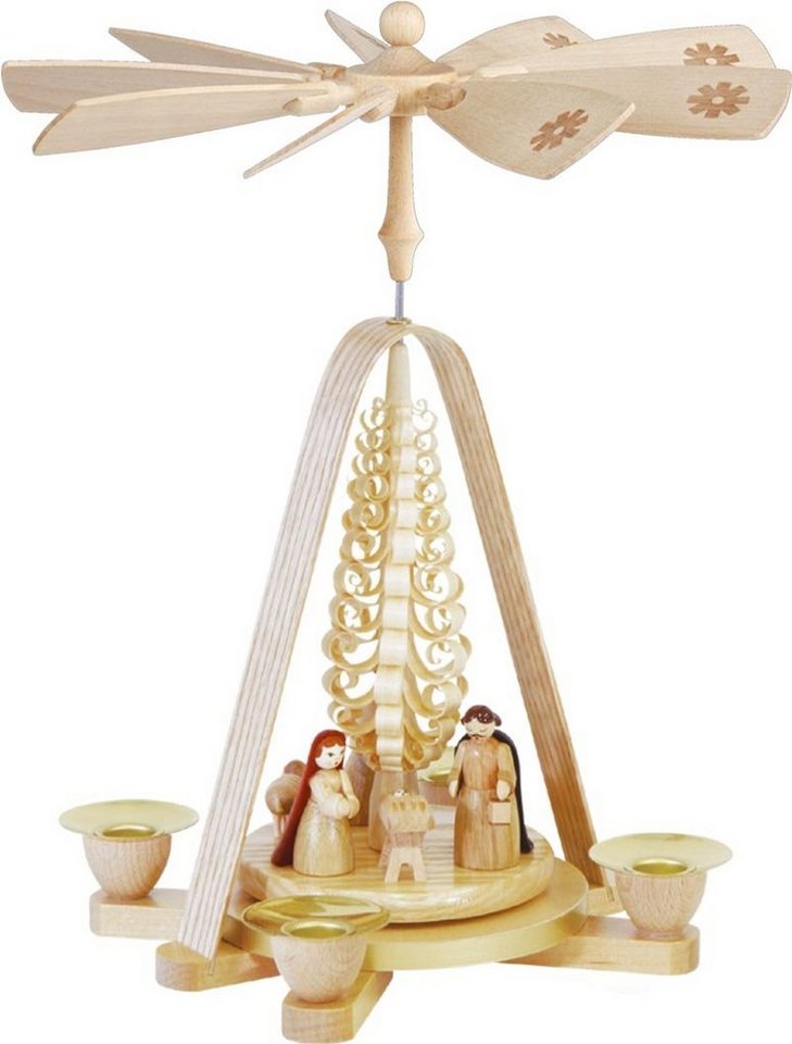 Richard Glaesser Weihnachtspyramide Pyramide Heilige Familie natur ... Richard Glaesser Weihnachtspyramide Pyramide Heilige Familie natur ...