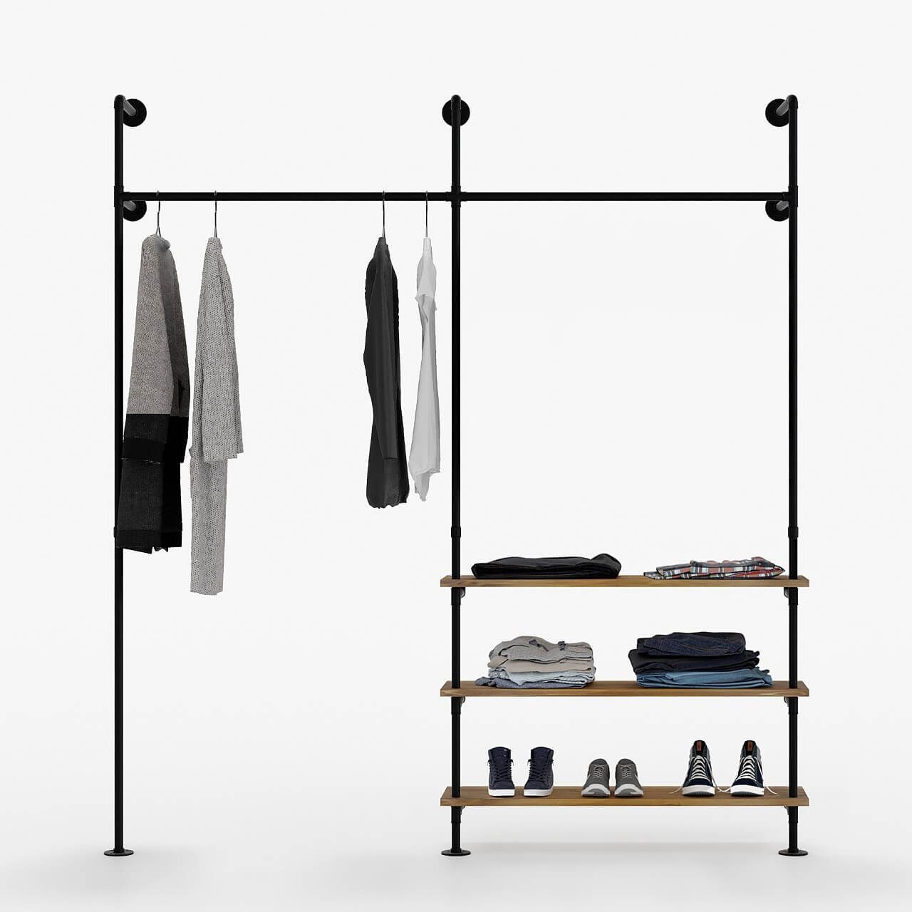 Schwarze Kleiderständer Wandmontage online kaufen | OTTO