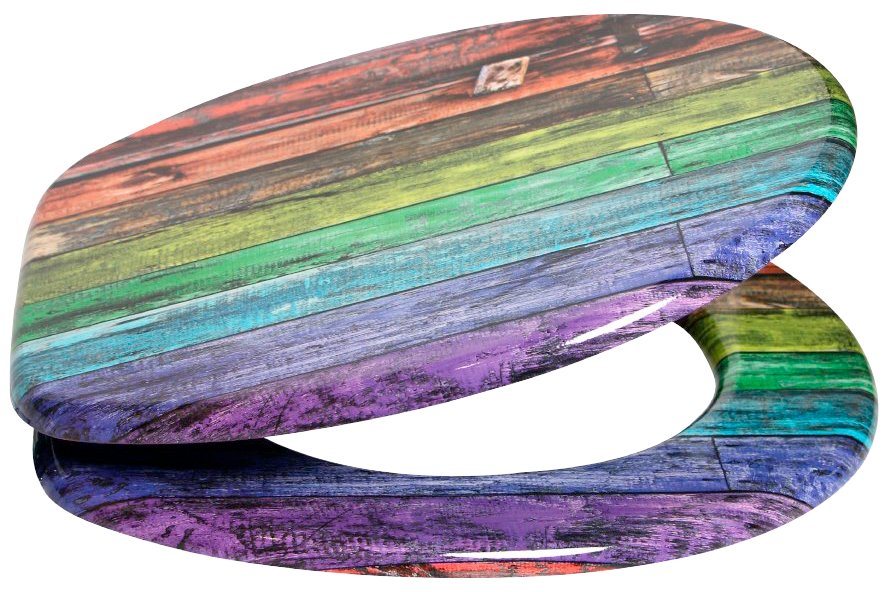 Sanilo Wc Sitz Rainbow Mit Absenkautomatik Otto