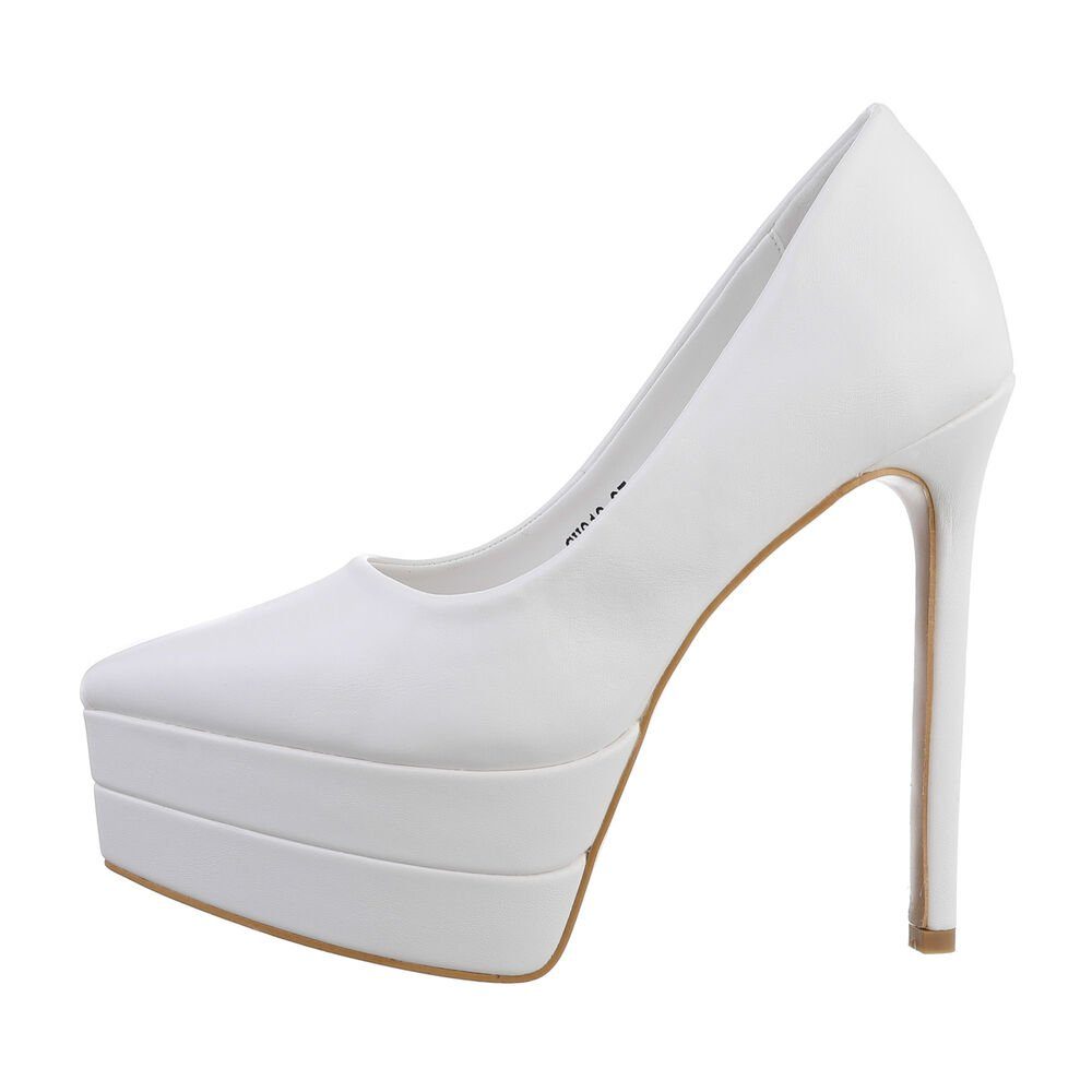 Weiße Plateau Pumps für Damen online kaufen | OTTO