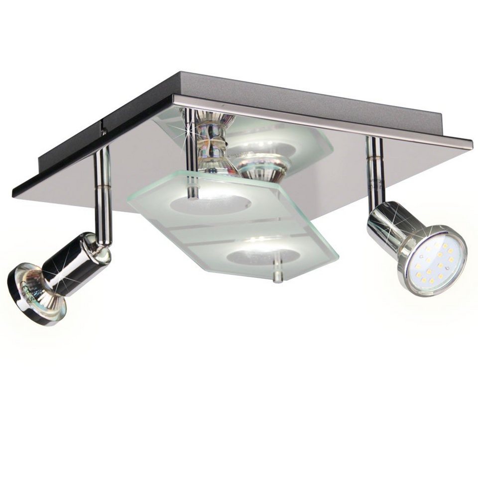 Licht Trend Led Deckenstrahler Oboca Led Deckenleuchte Mit Glas