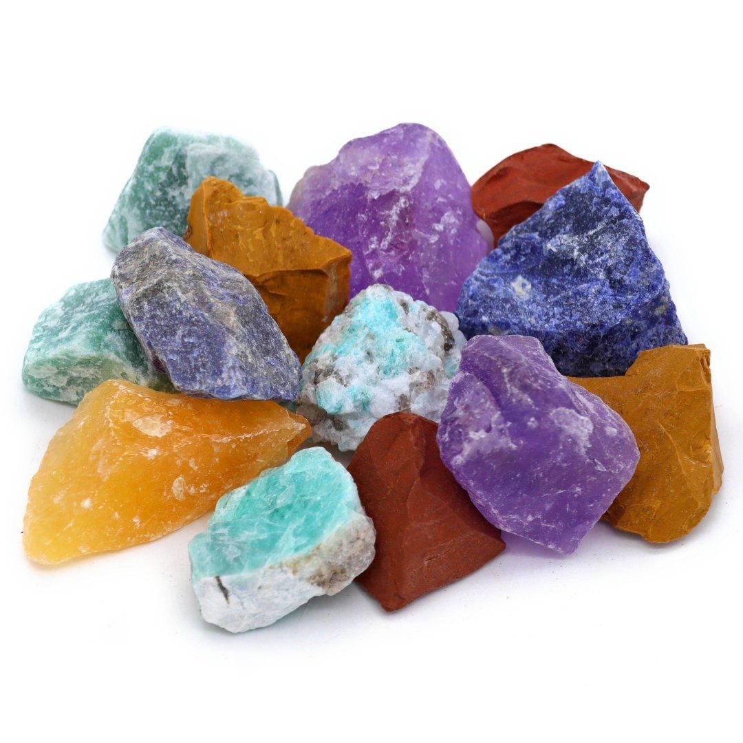LAVISA Edelstein echte Edelsteine, Kristalle, Wassersteine, Mineralien ...