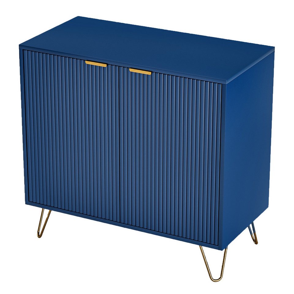 Furokoy Sideboard 1 St Modernes Sideboard Mit 2 Fächern Tv Board