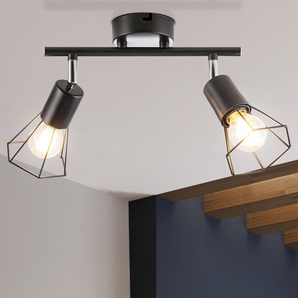 Etc Shop Led Deckenleuchte Leuchtmittel Inklusive Warmweiß Retro