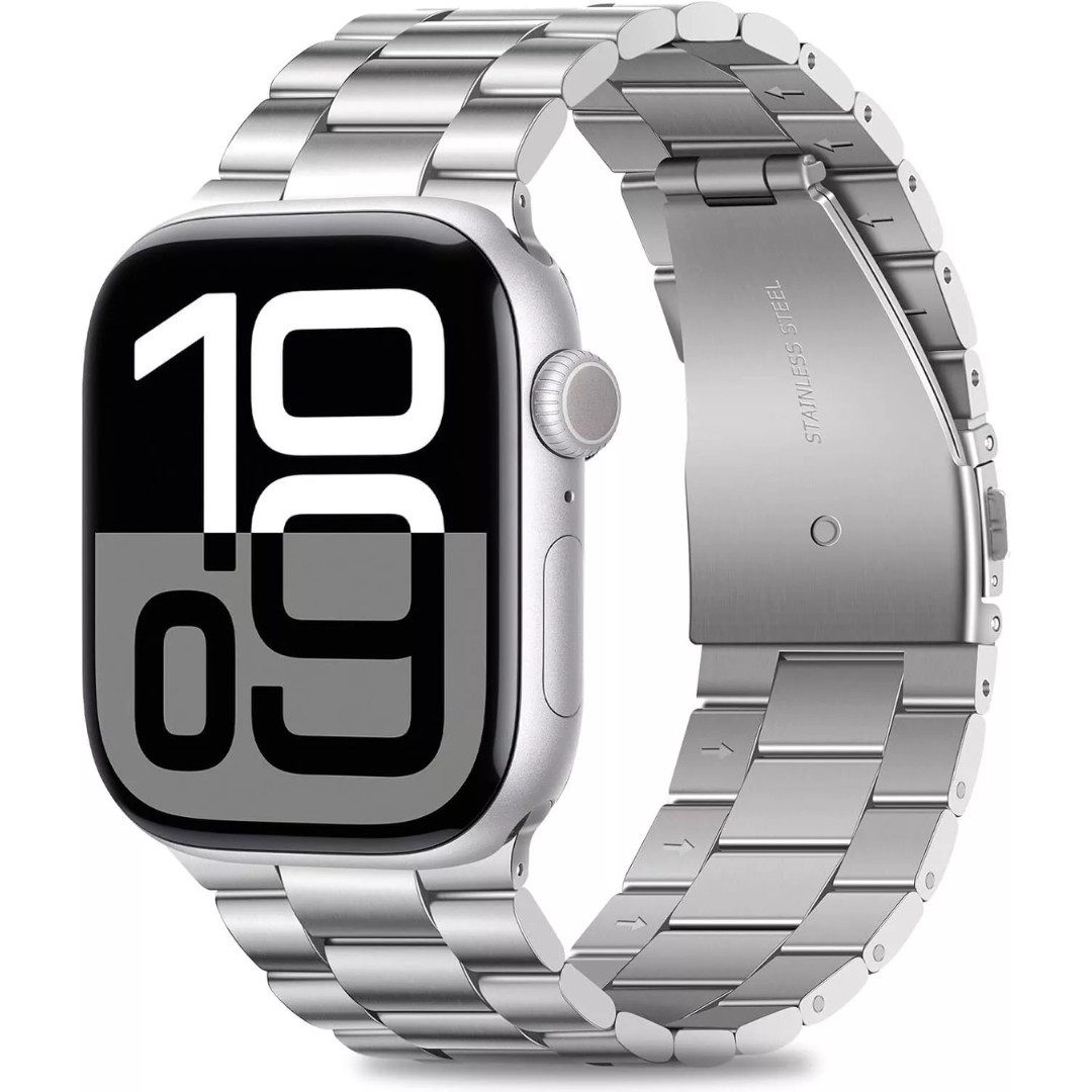 Smartup Smartwatch Armband Für Apple Watch 1 10 Se Ultra Metall