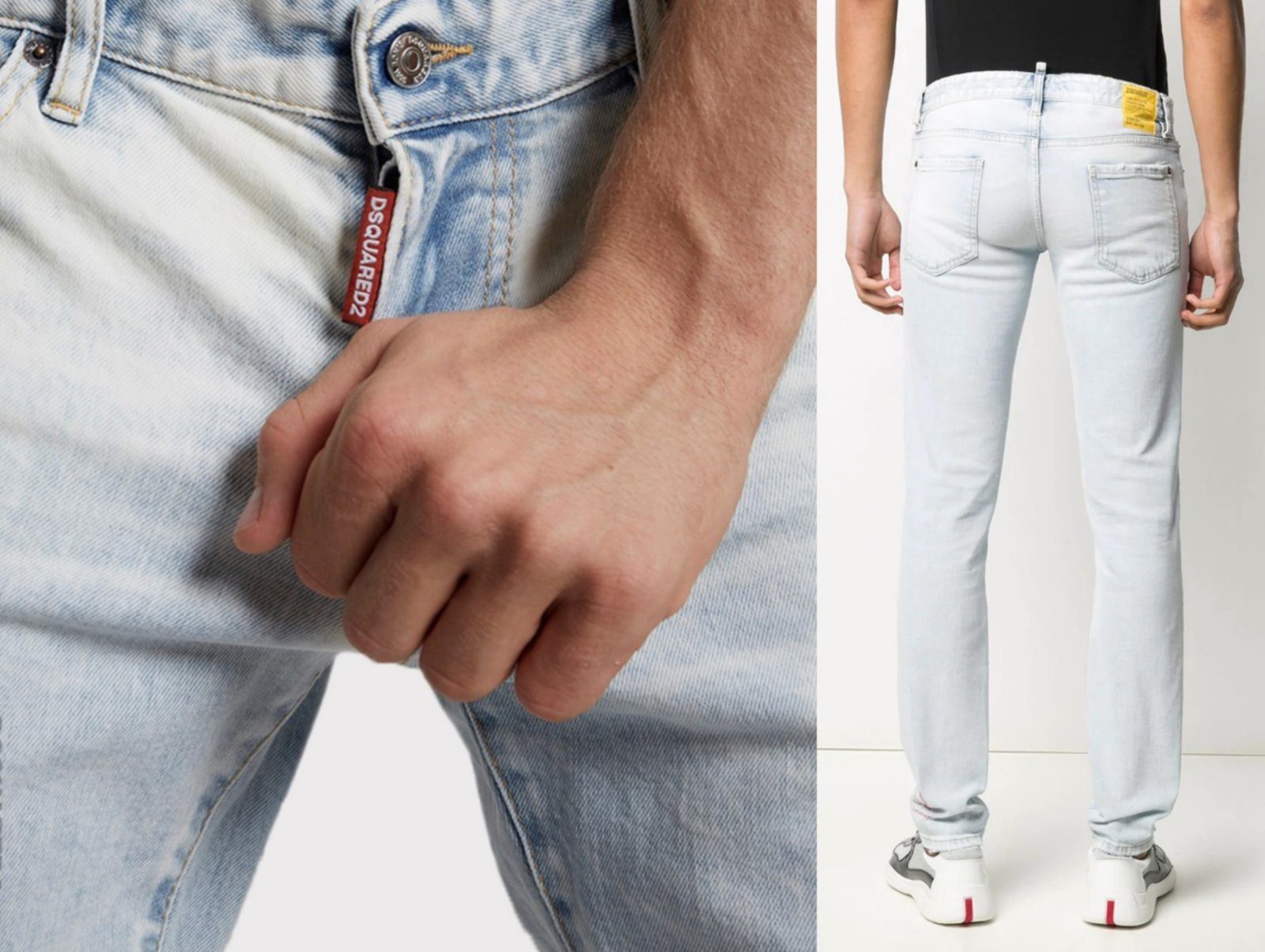 Dsquared2 5-Pocket-Jeans DSQUARED2 JEANS MOD SLIM JEAN S71LB0710 PANTS ...