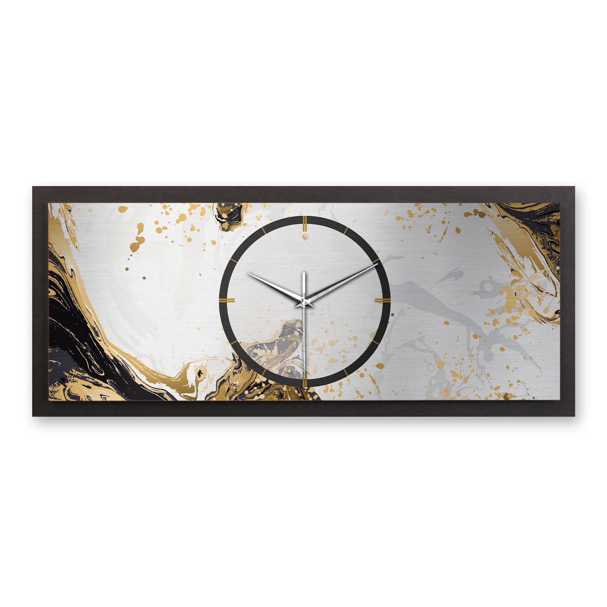 Kreative Feder Wanduhr Abstract 3d Designer Wanduhr Lautlose Funkuhr