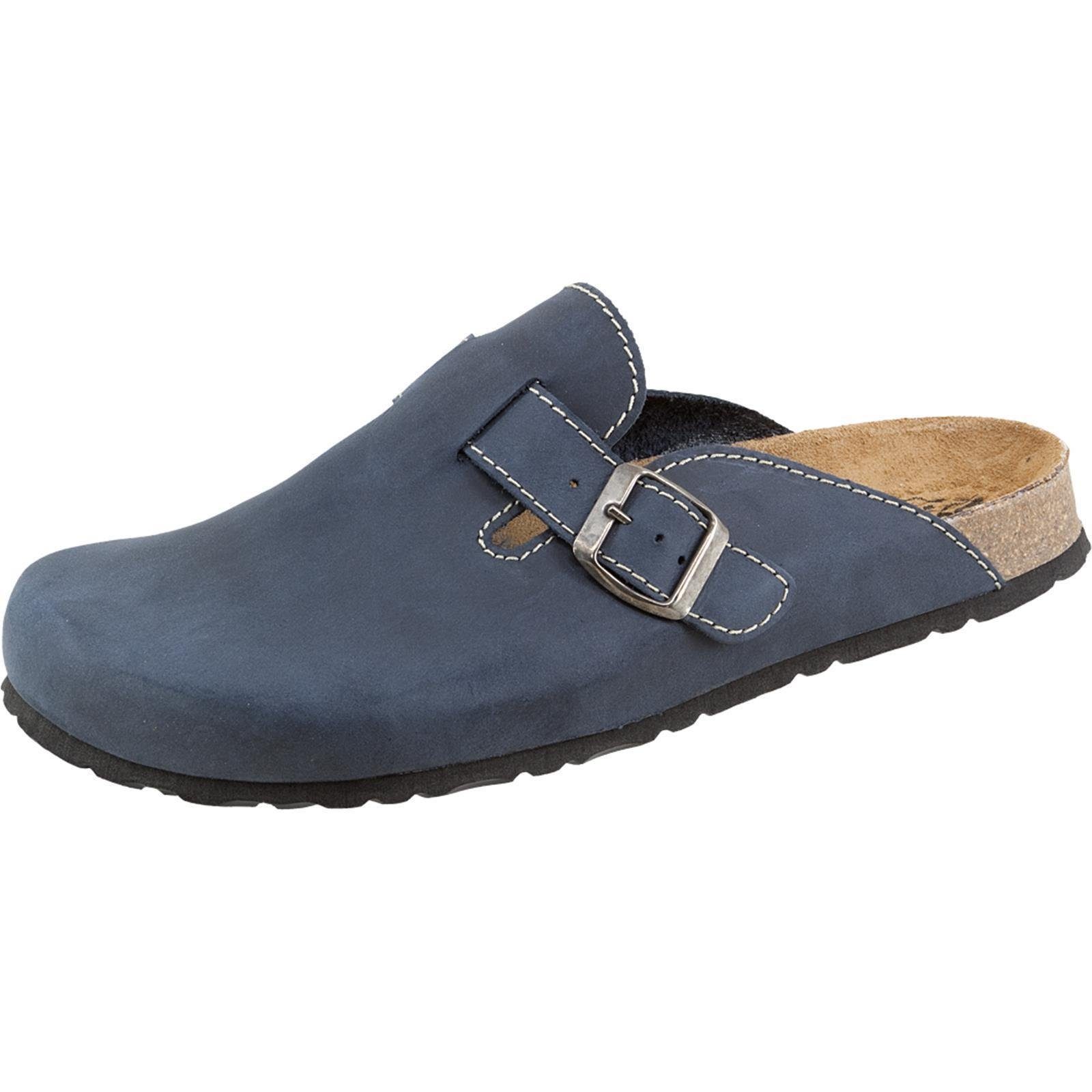 Bioped Bio Natur Pantolette blau Sandale