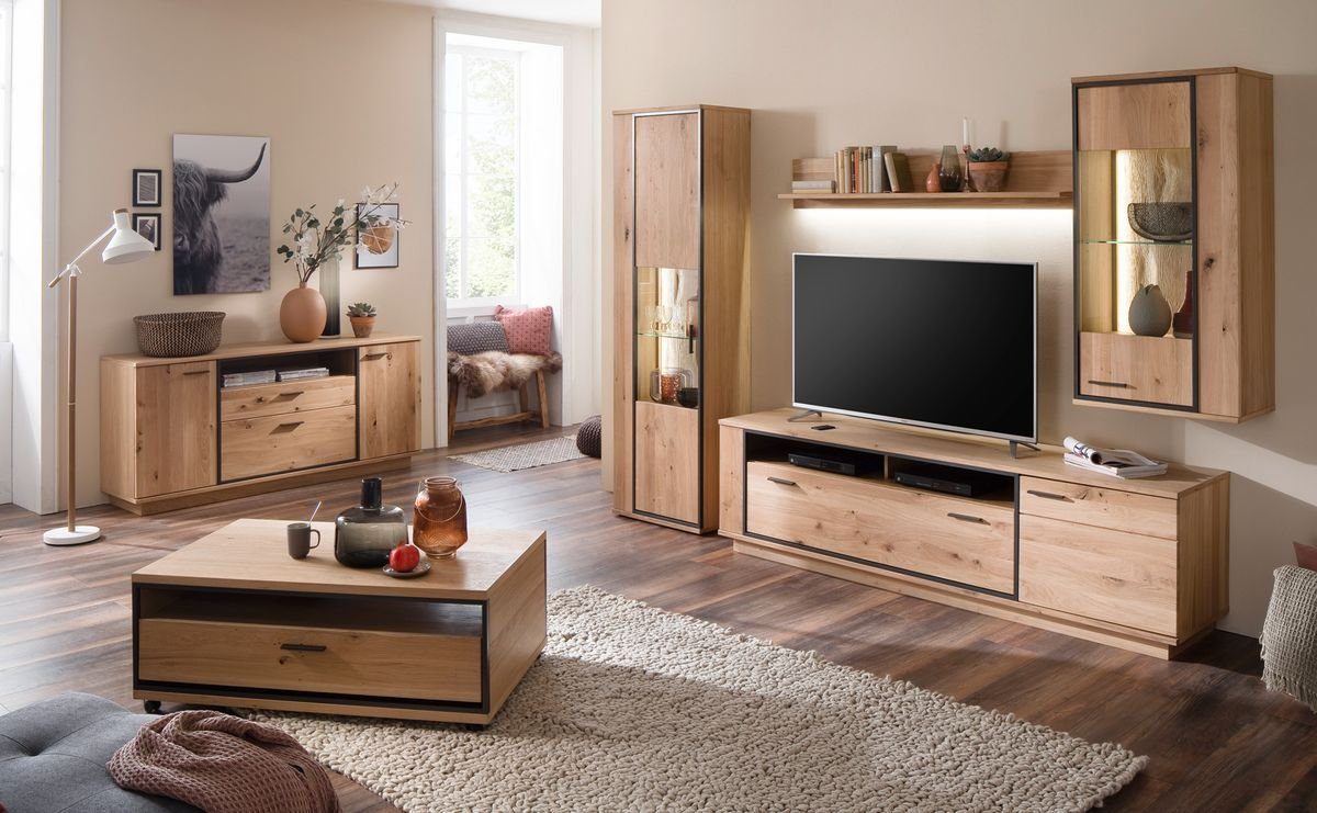 Expendio Wohnzimmer Set Conor 31 Spar Set 6 St Asteiche Bianco
