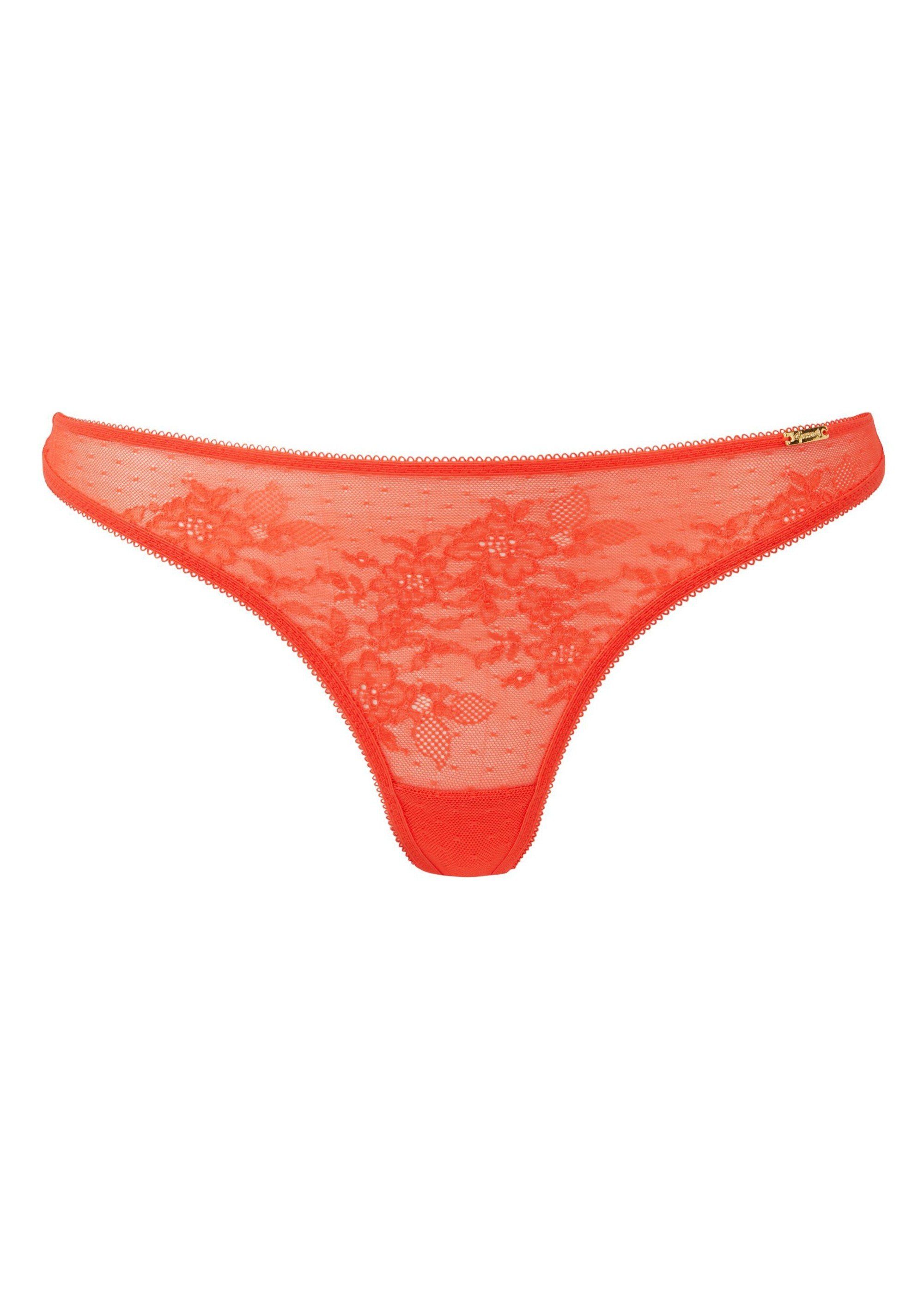 Gossard String Glossies Lace String Paprika XL (String, 1-St., glatte ...
