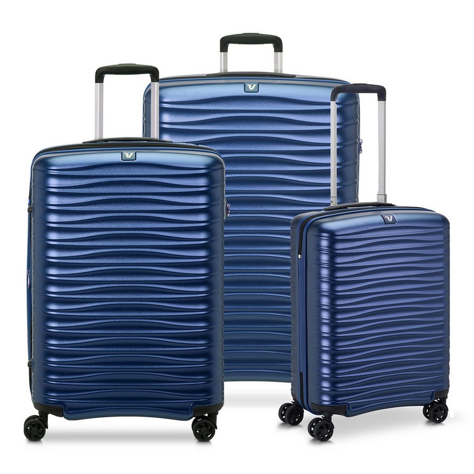 Roncato Trolleyset Wave 4 Rollen 2 Teilig 2 Tlg Polycarbonat