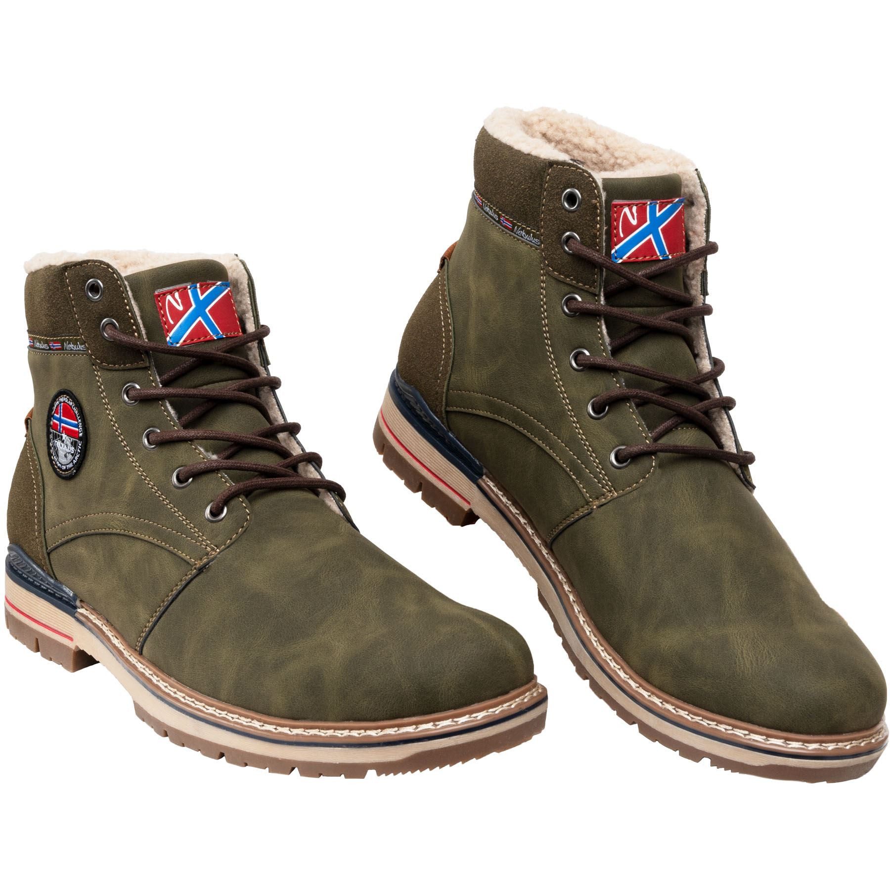 Nebulus WAYNE, P5702 - Herren, khaki, 44 Winterstiefel