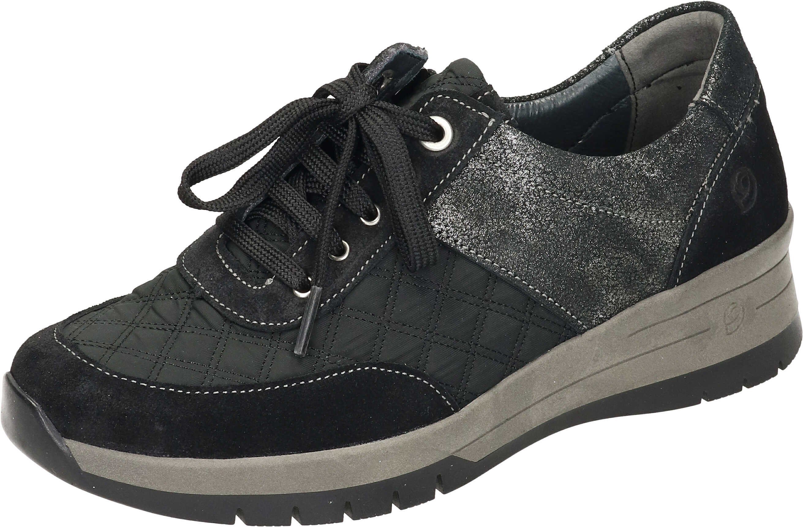 Suave Schnürer Schnürschuh aus Textil, Leder-/Textil-Futter