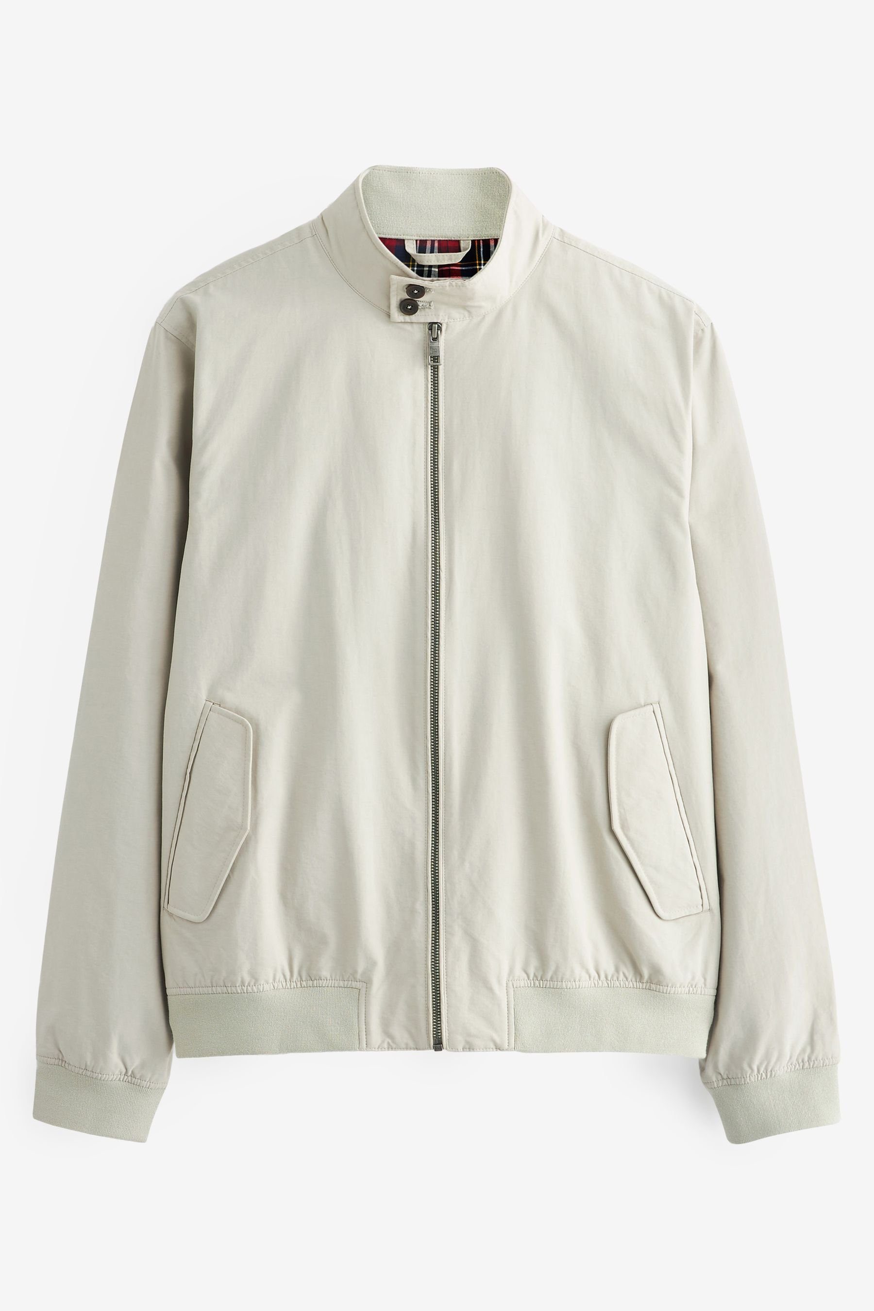 Next Blouson Wasserabweisende Harrington Jacke Mit Karofutter 1 St