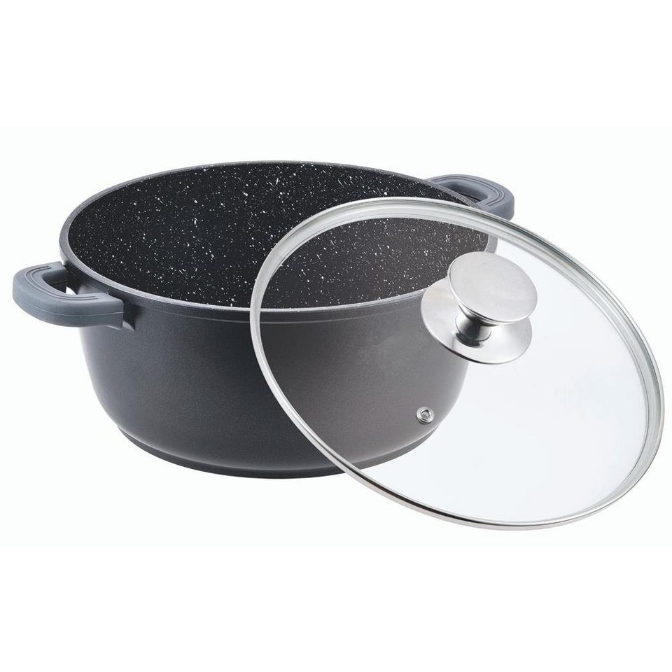 Zmc Suppentopf 57 Liter Kochtopf Ø28cm Mit Glasdeckel Induktion