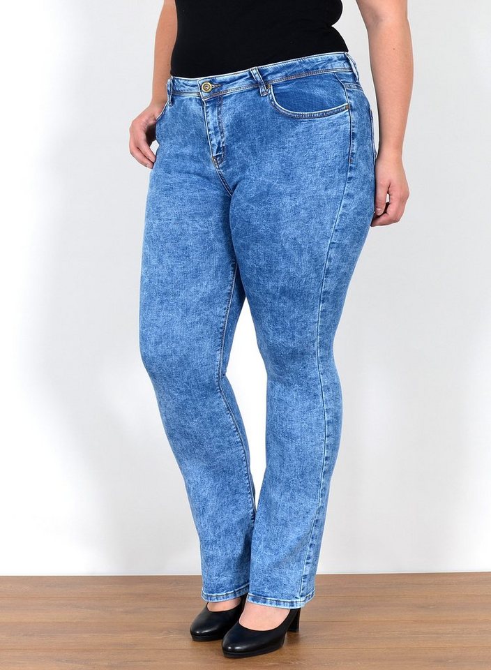 Esra Bootcut Jeans Bootcut Jeans Damen High Waist Schlaghose Damen