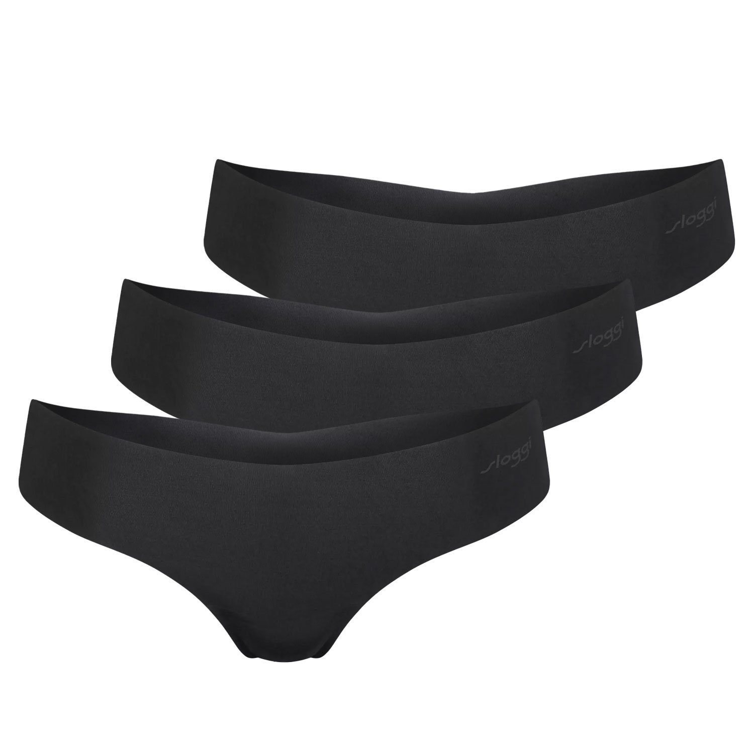 sloggi String Hipstring Zero Modal (3-St) flache Nähte, saumlose ...
