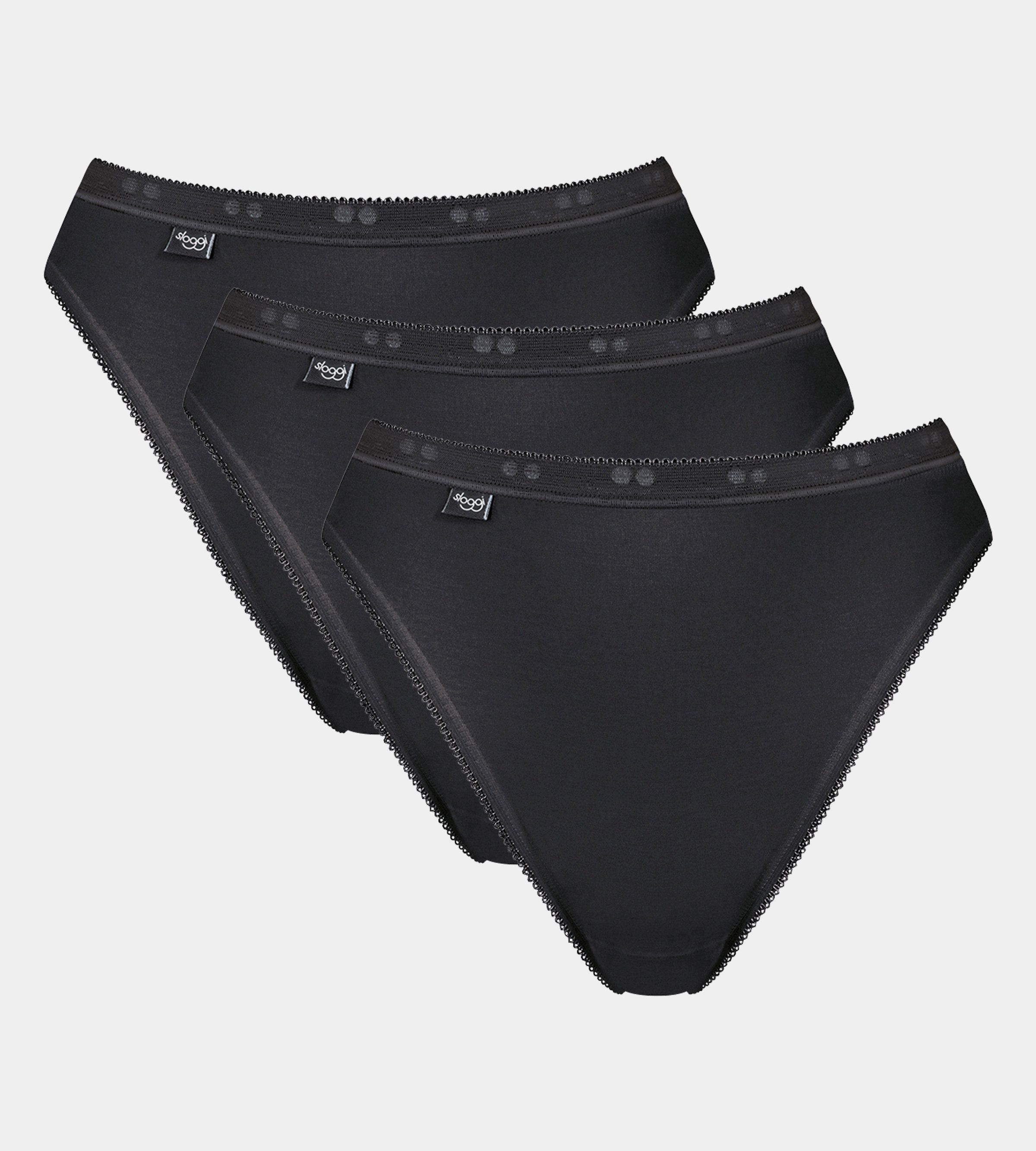sloggi Tai-Slip Basic+ (3er Pack) elastischer Bund, weiche Nähte ...