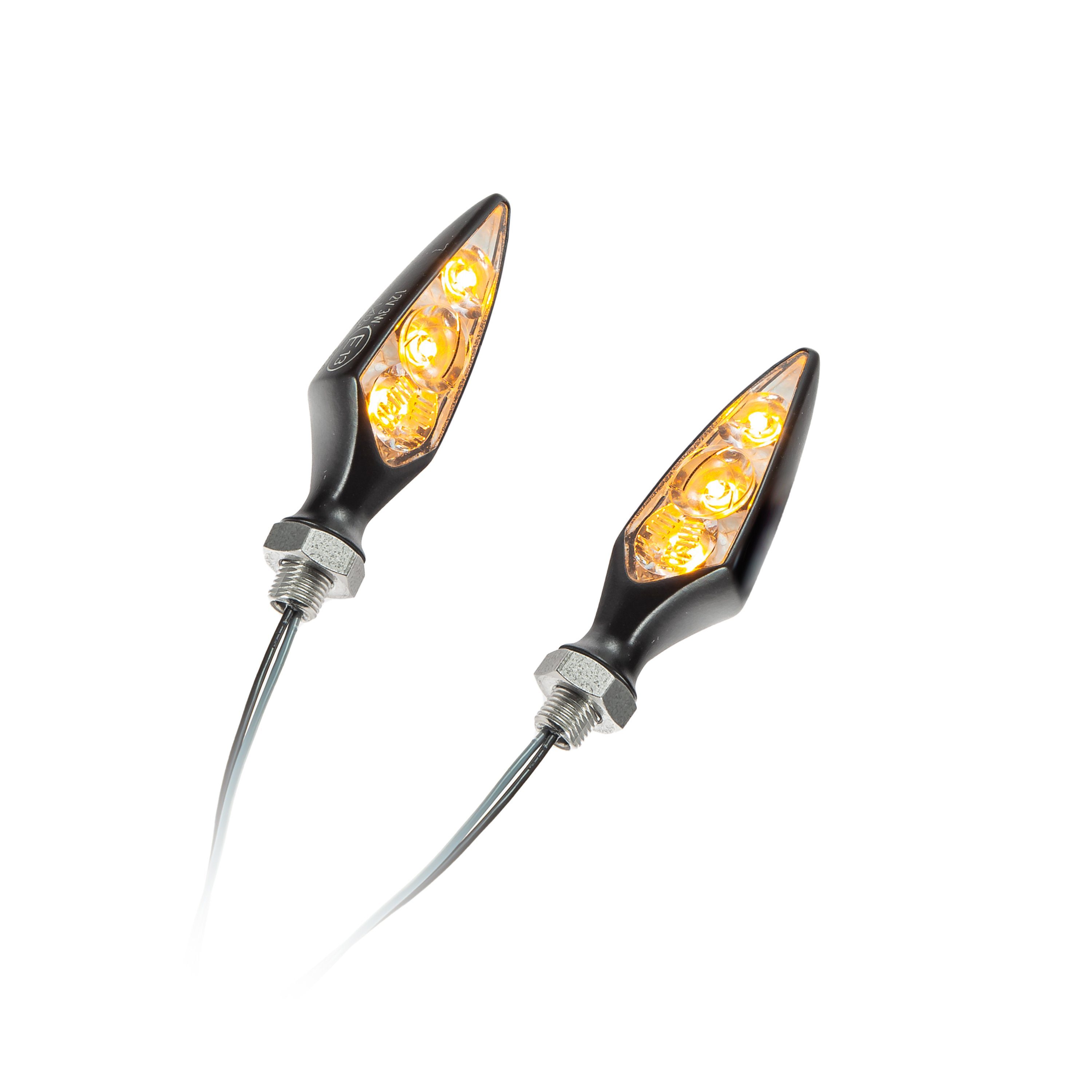 ZIEGER Blinker Kellermann Rhombus S Dark LED Blinker