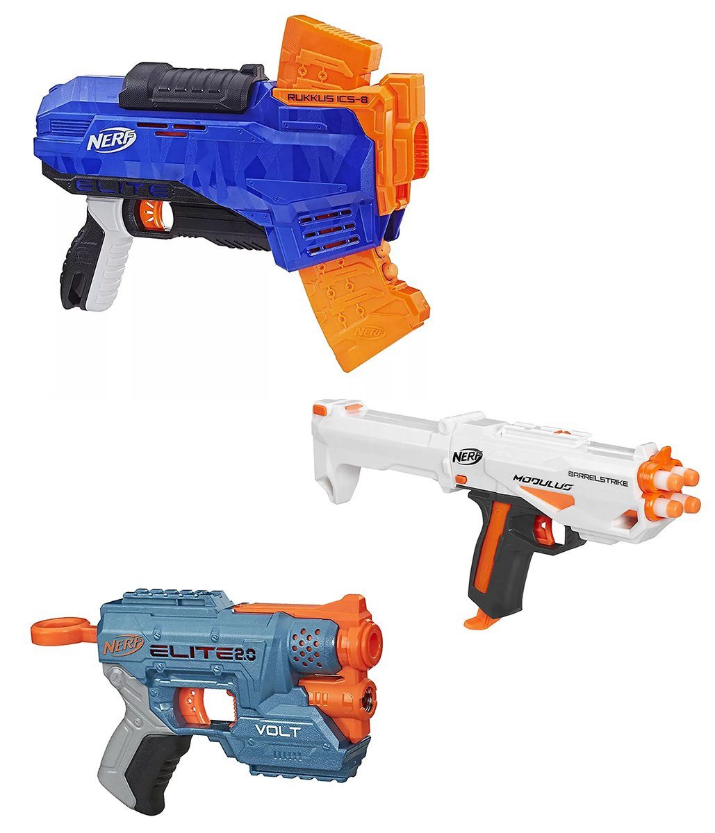 Hasbro Blaster NERF Blaster Bundle, Dieses NERF Blaster Bundle vereint ...