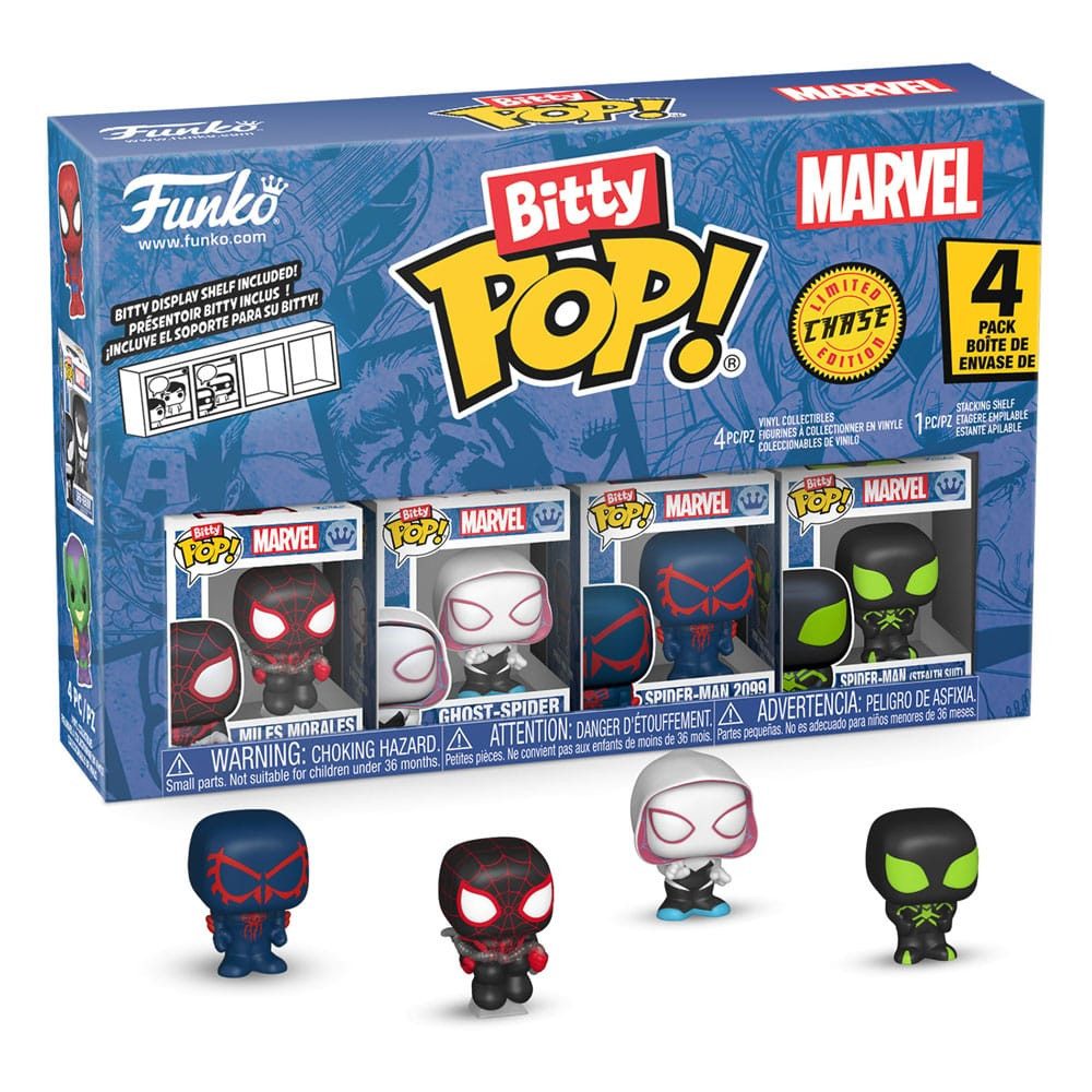 Funko Merchandise-Figur Spider-Man Bitty POP! 4er-Pack Series 2 2 cm #85702