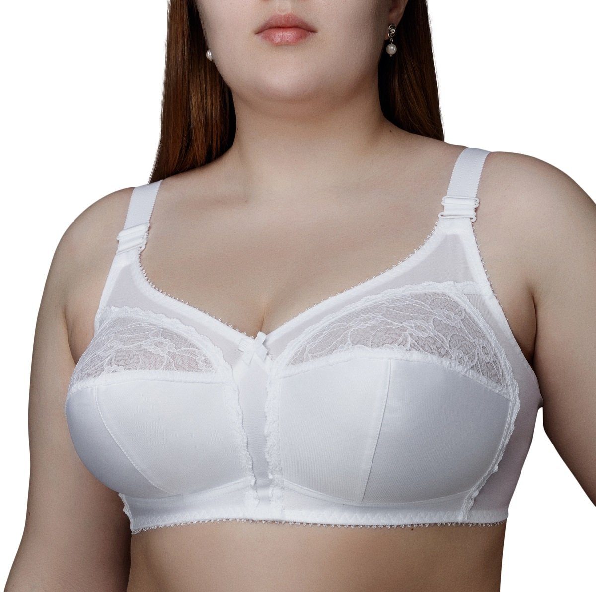 Verally Bügelloser BH VERALLY Entlastungs BH ohne Bügel für große Größen, sehr bequem, hoher ...
