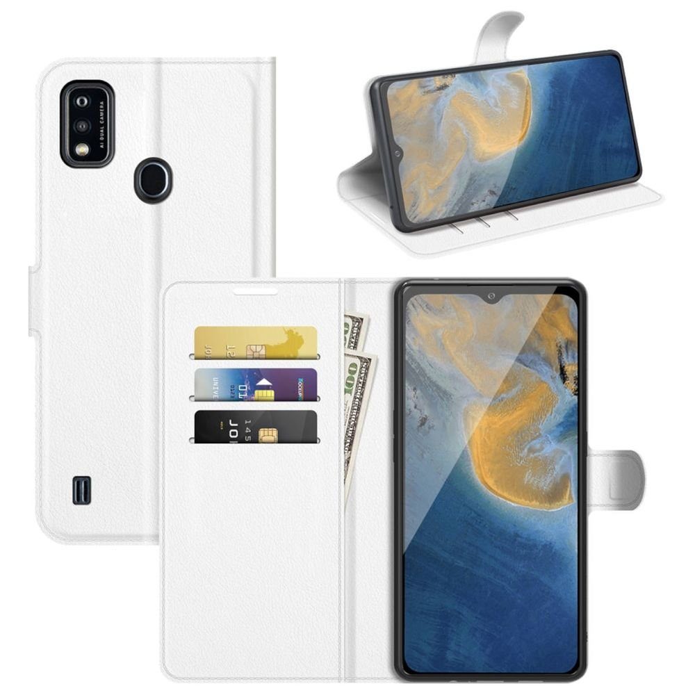 Wigento Handyhülle »Für ZTE Blade A51 Handy Tasche Wallet Premium ...