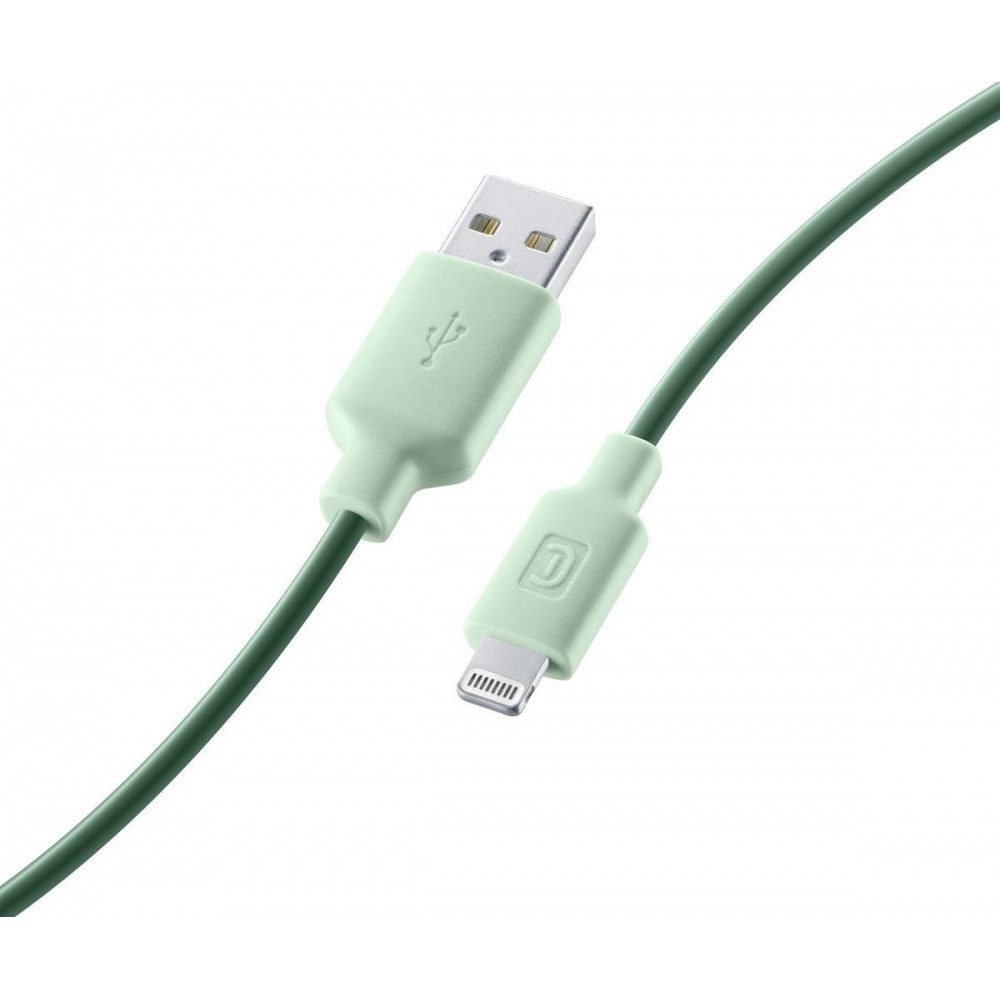 Cellularline Cellularline 100cm Lade- und Datenkabel für Apple Smartphone-Adapter USB Type-A auf ...